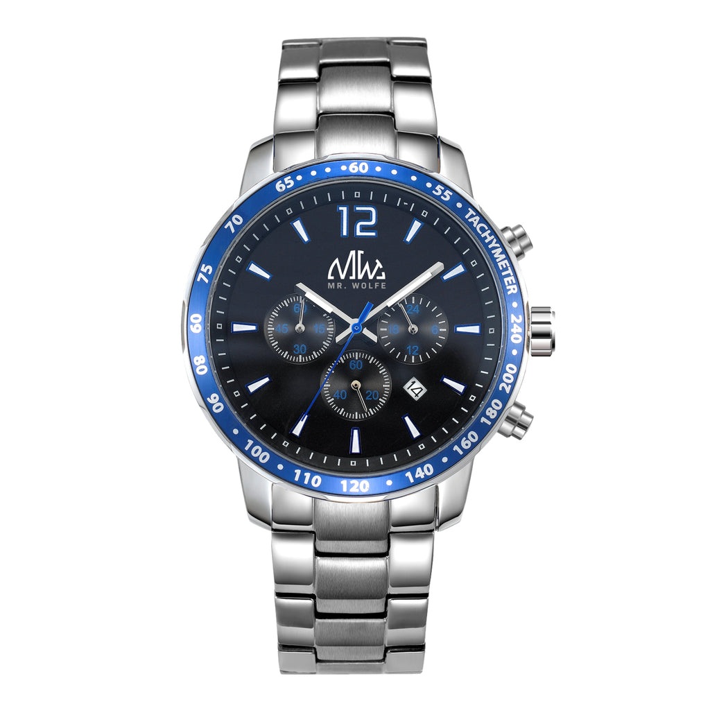 ALPHA "SKY" - METAL — Mr Wolfe Watches